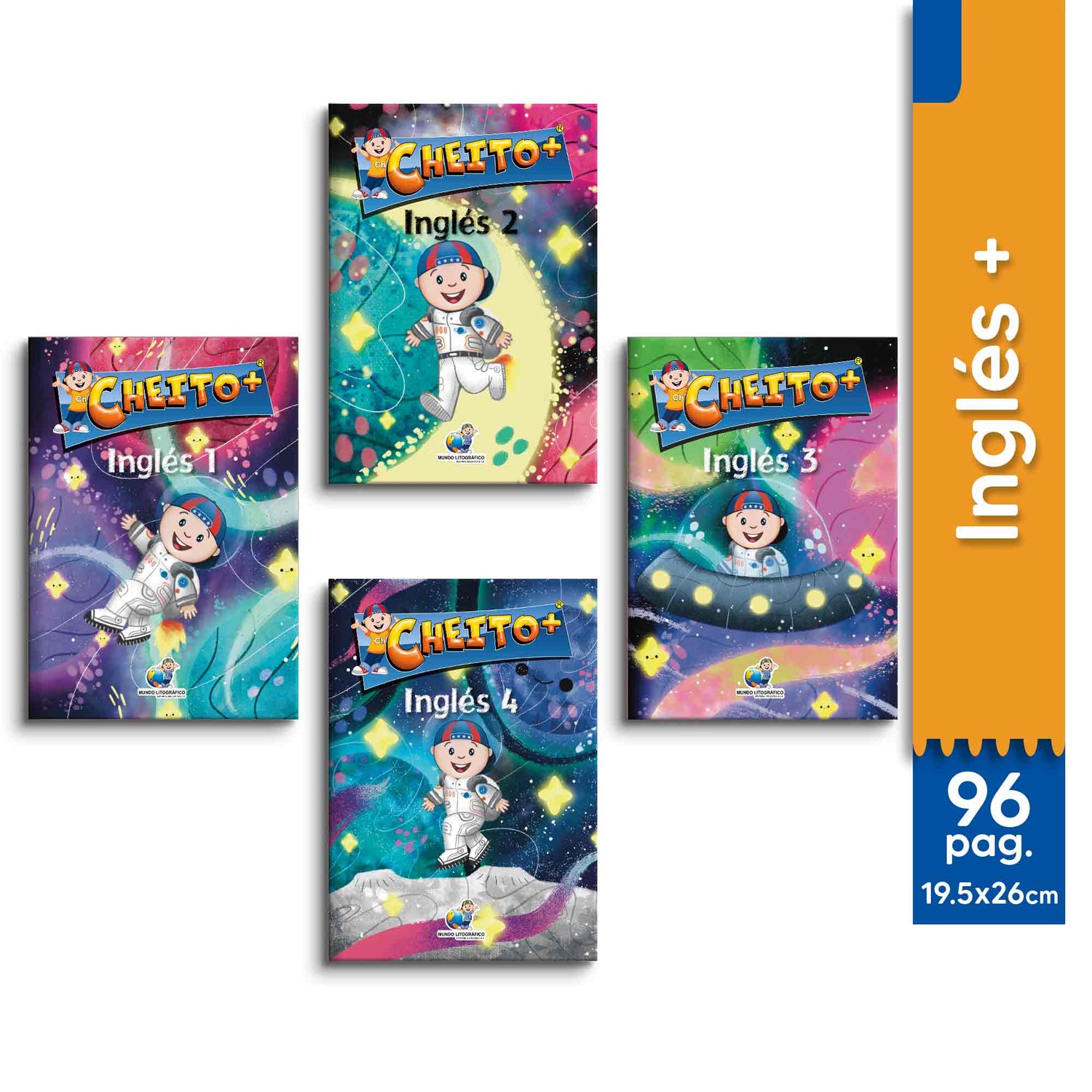 Kit Cheito + Inglés – 4 Libros para Aprender Inglés desde Preescolar ...