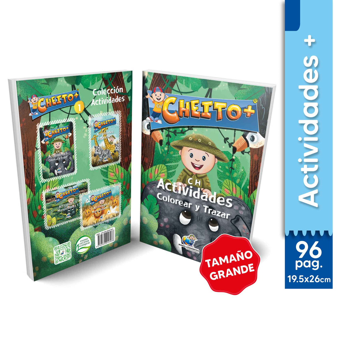 Cheito + Actividades Colorear y Trazar