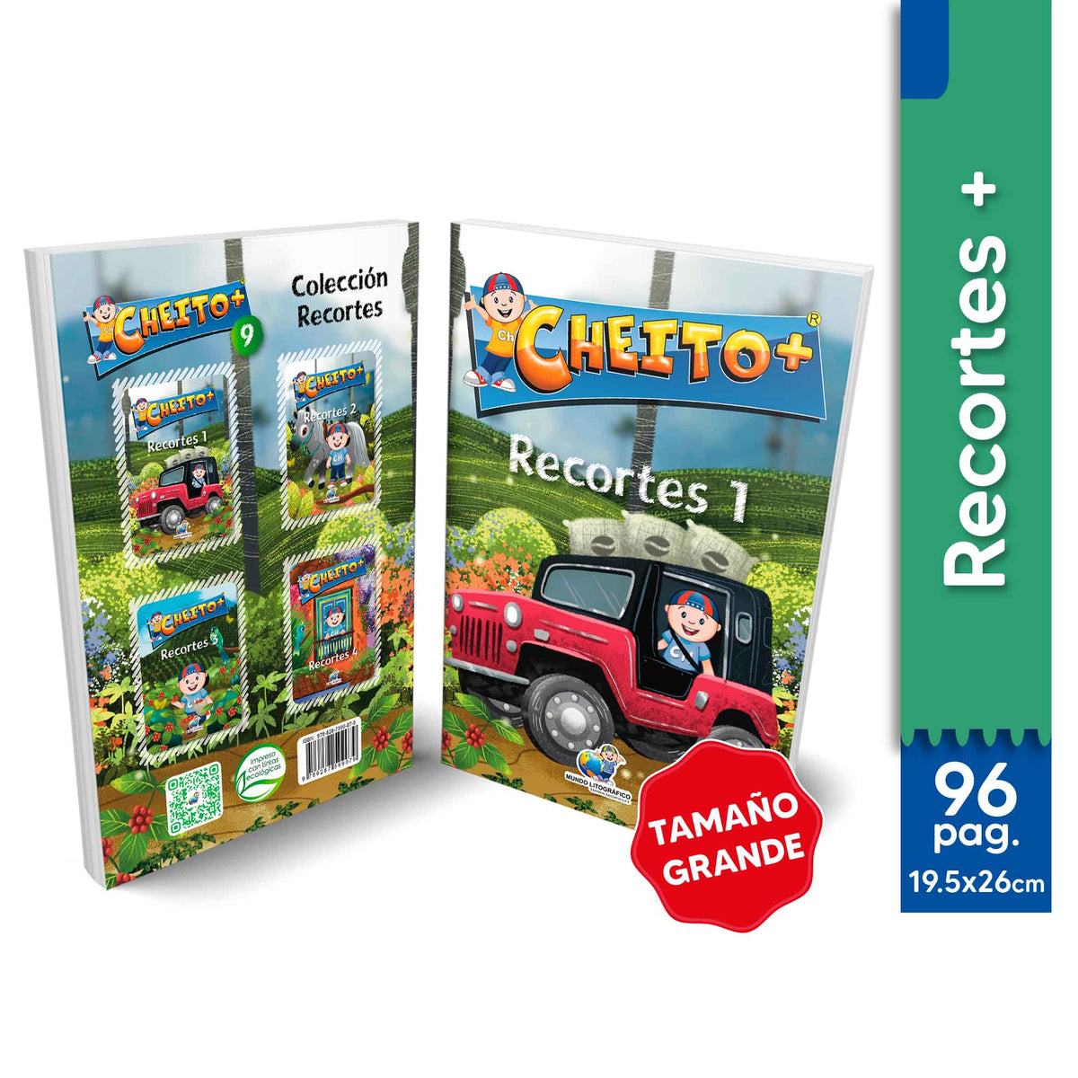 Cheito Recortes 1 – Libro de Figuras para Recortar | Cheito